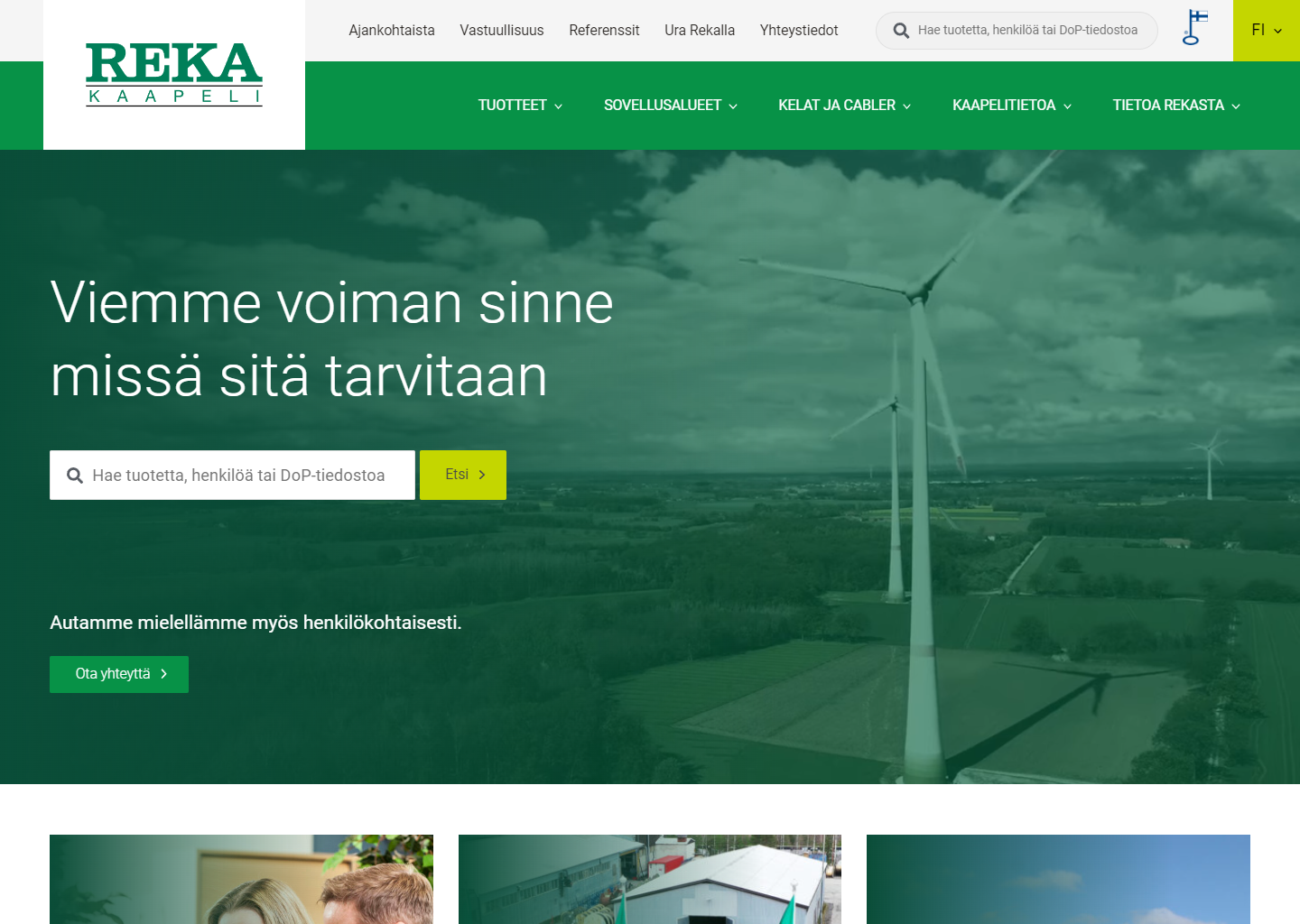 Reka Kaapeli | Asiakastarina | Hion